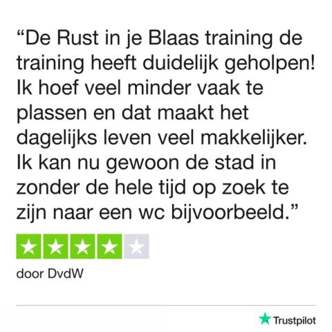 Blaastraining: Overactieve blaas? Kies Rust in je Blaas training